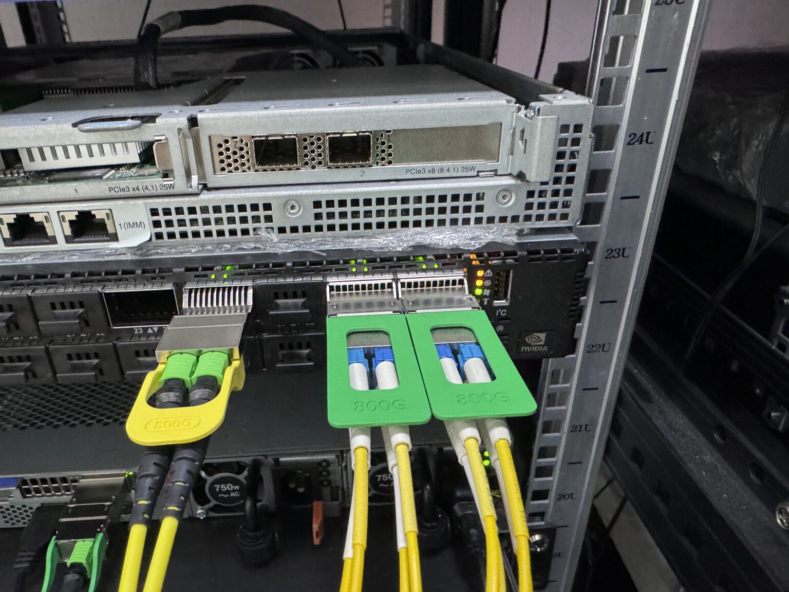 Nvidia QM9790 Switch 400G/800G Compatible Transceivers