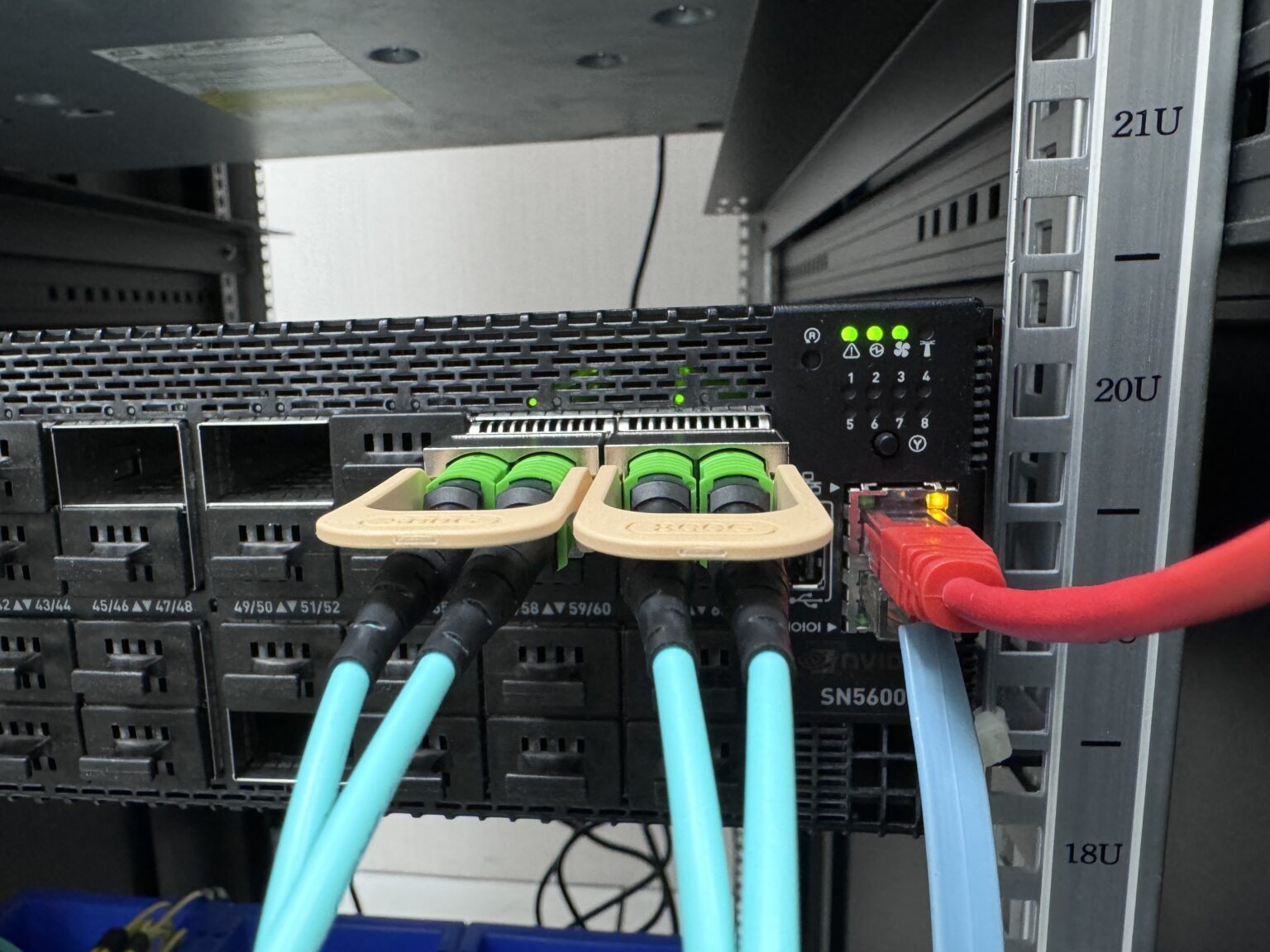 Nvidia Spectrum-4 SN5600 800G OSFP Compatible Transceivers